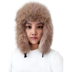 Accessories | Womens Camel Faux Fur Ski Trooper Winter With Earflap ...